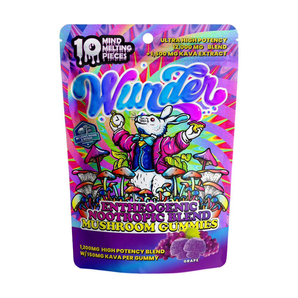 Wunder - High Potency Entheogenic + 150mg Kava | Grape
